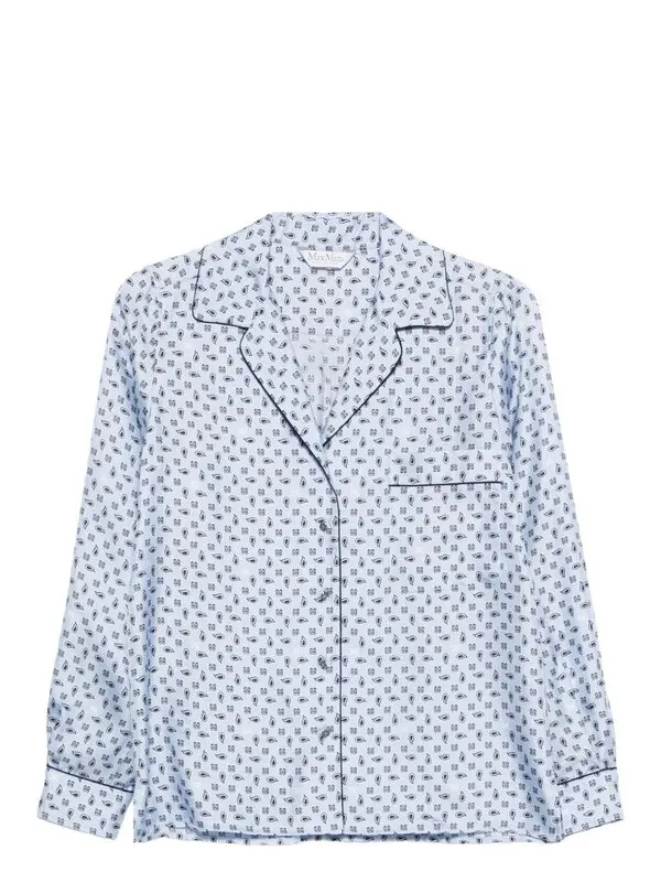 Max Mara Paisley Print Silk Shirt - Multicolor