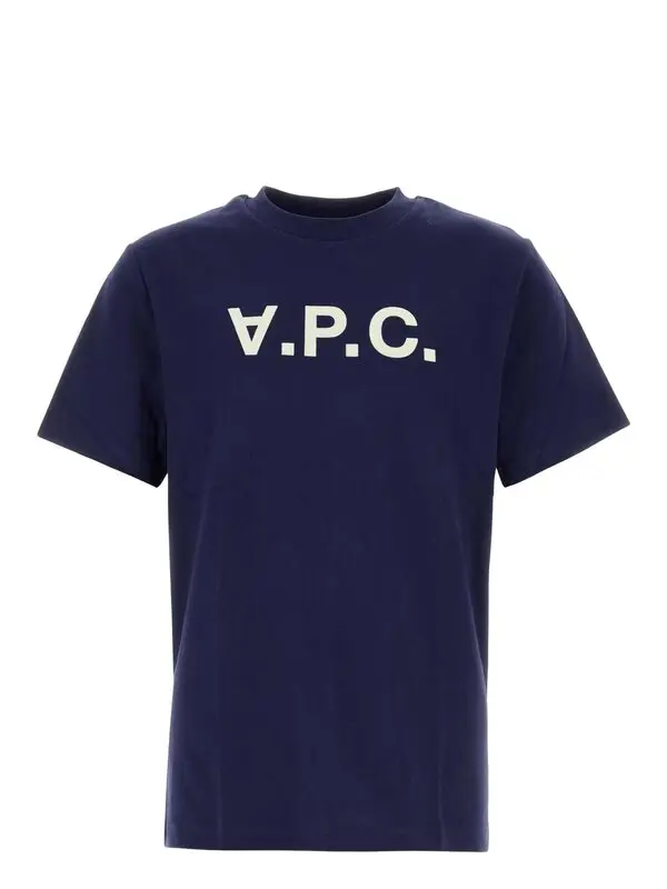 A.p.c. Cotton T-shirt - Blue