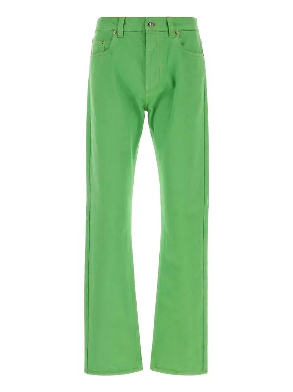 Versace Light Denim Jeans - Green