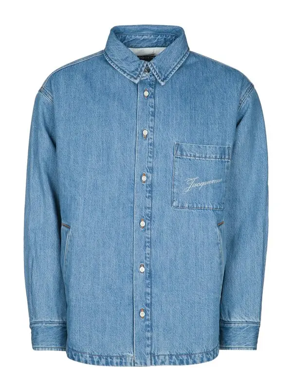 Jacquemus La Chemise Boulanger" Denim Shirt - Multicolor