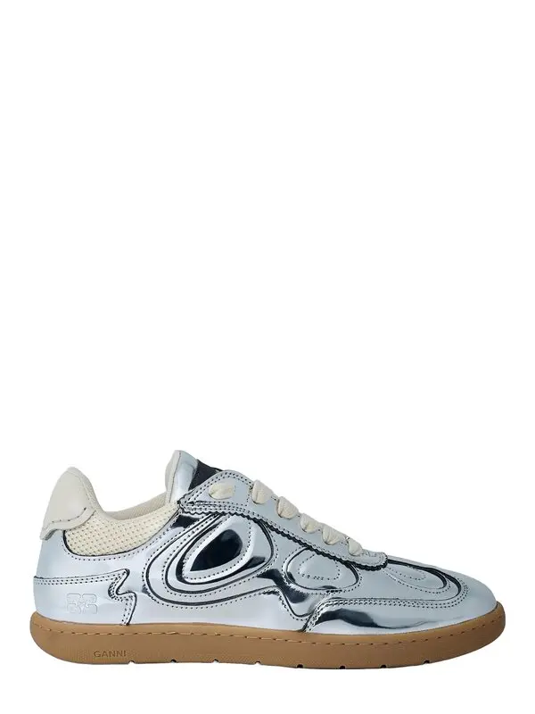 GANNI 08 Specchio Sneakers - Silver