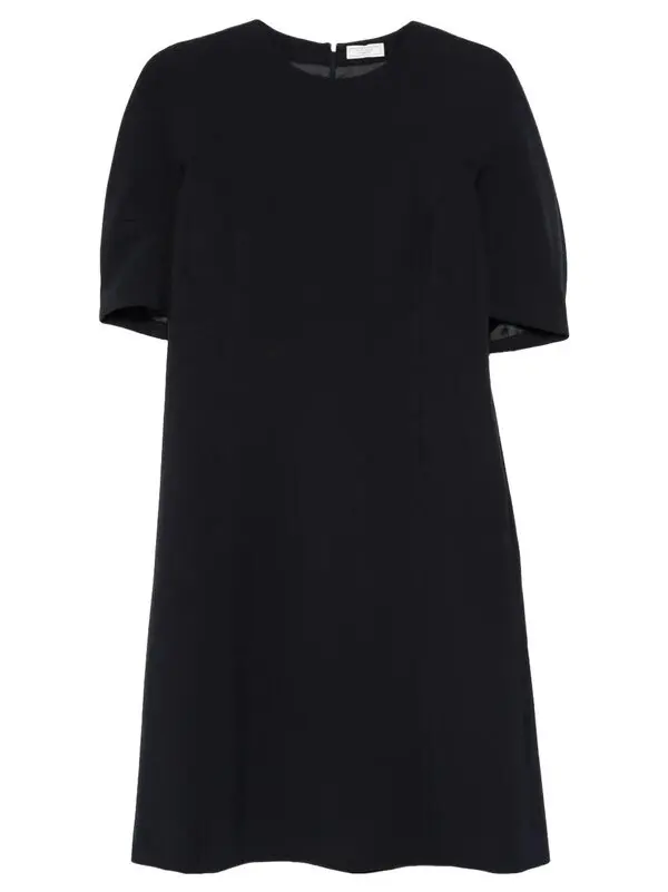 Peserico Short Sleeve Midi Dress - Multicolor