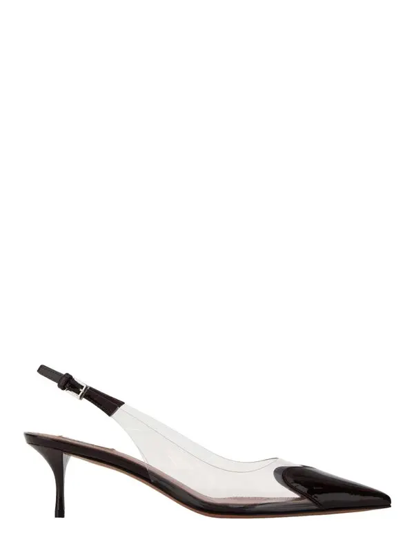 Alaïa Two-tone Pvc And Leather Pumps - Multicolor