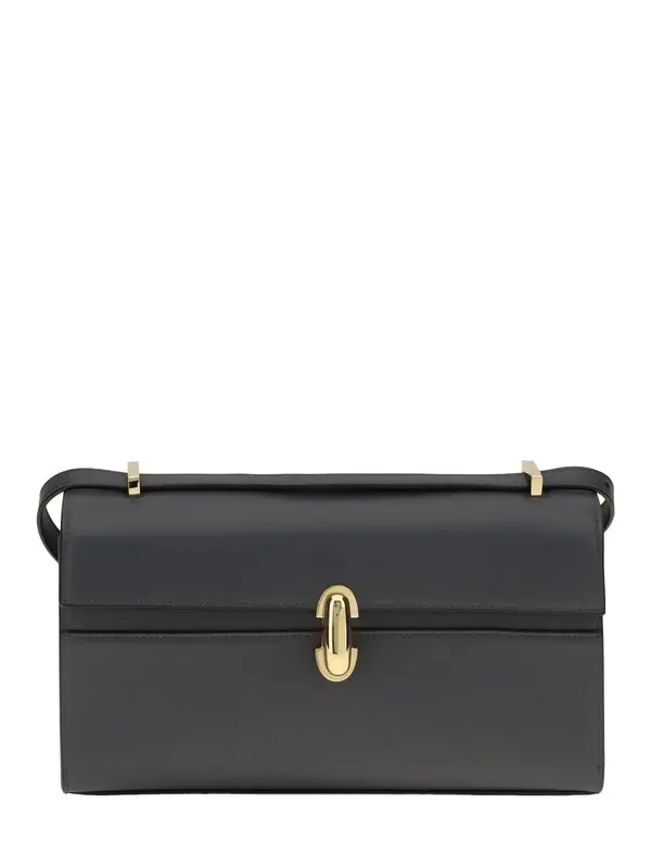 Savette Symmetry 26 Smooth Calf Leather Bag - Gray