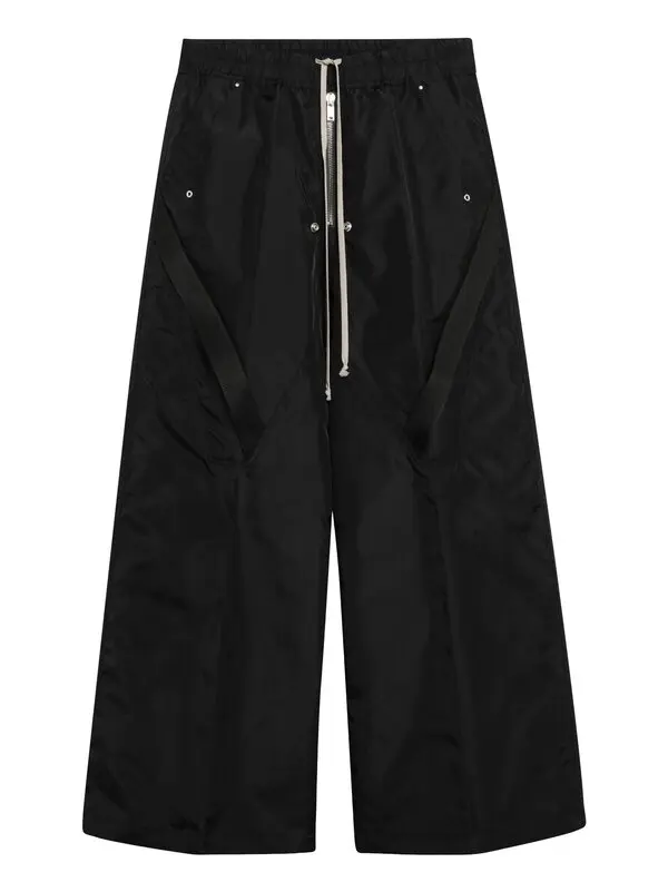 Rick Owens Mega Strapped Bolans Trousers - Black
