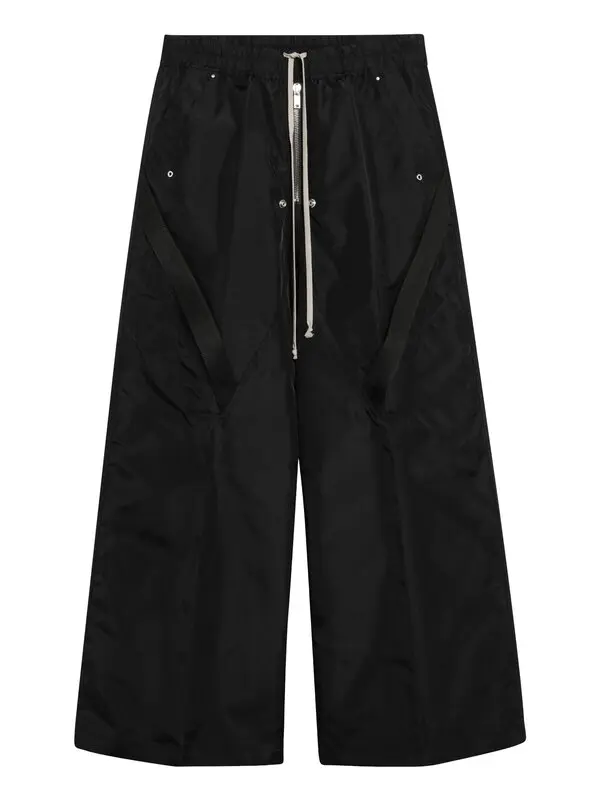 Rick Owens Mega Strapped Bolans Trousers - Black