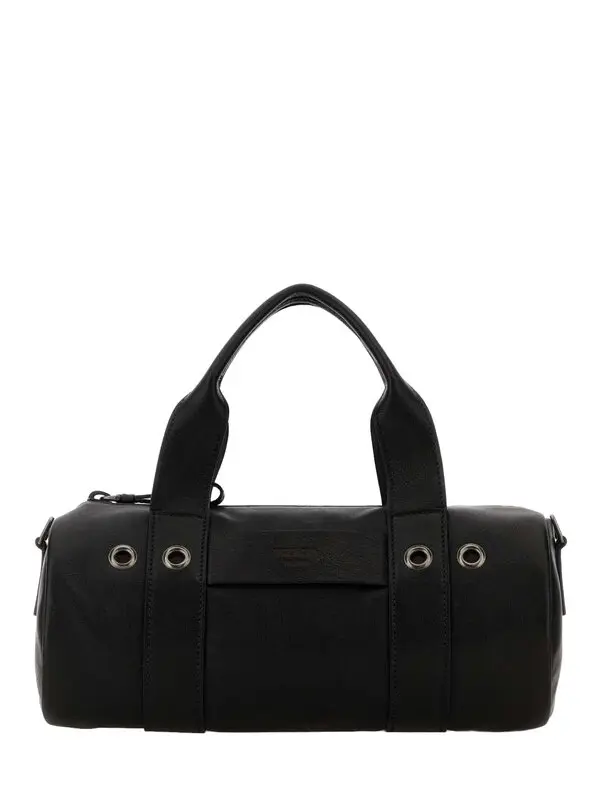 Prada Leather Route Handbag - Black
