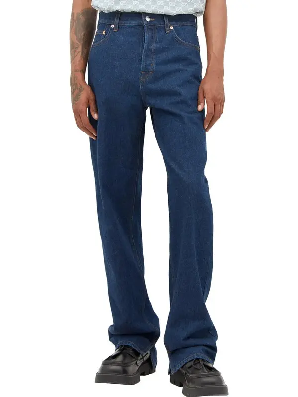 Gucci Classic Fit Denim Jeans - Blue