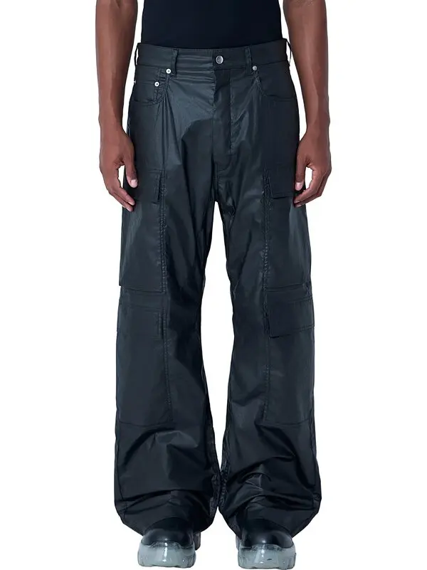 Rick Owens Double Cargo Jeans - Black