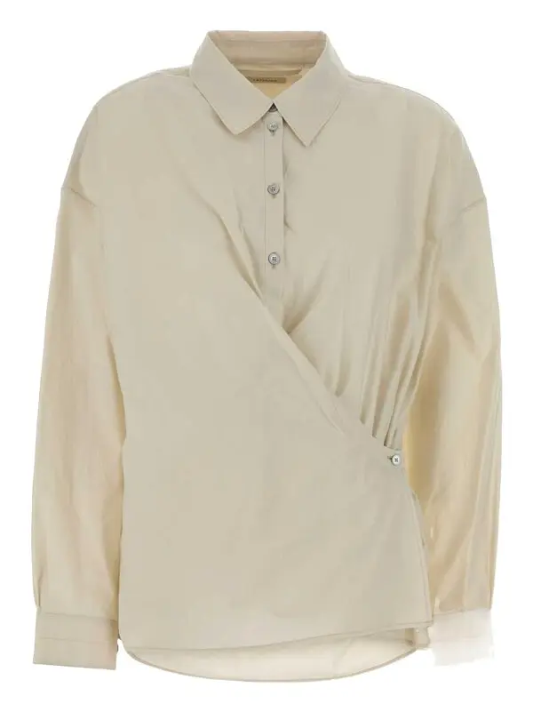 LEMAIRE Cotton Blend Shirt - White