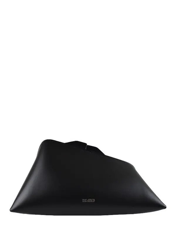 Attico 8.30 Pm Leather Clutch - Black