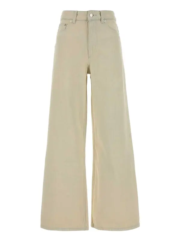 A.p.c. Clyde Wide Leg Jeans - Brown