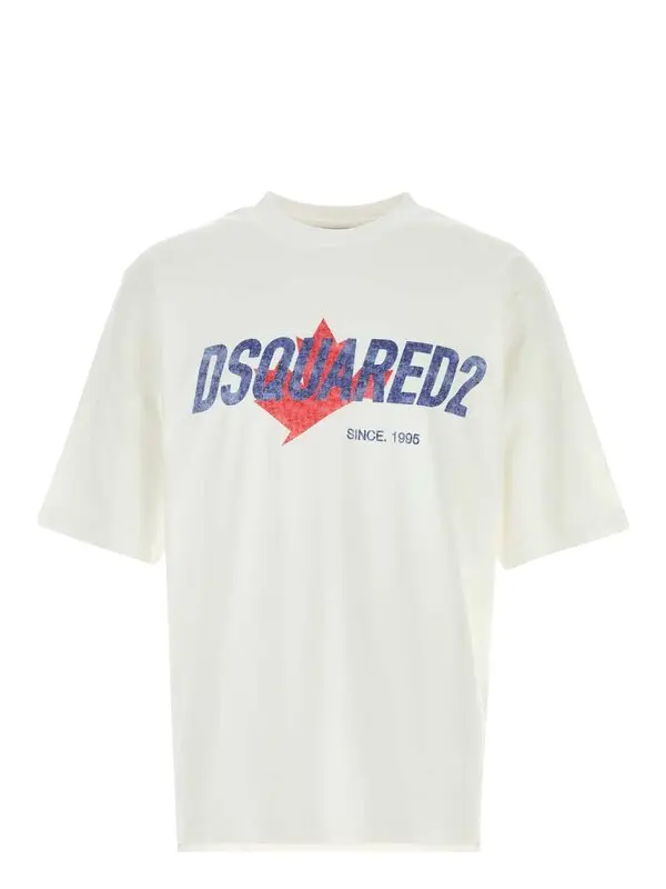 Dsquared2 Cotton Oversize T-shirt - White