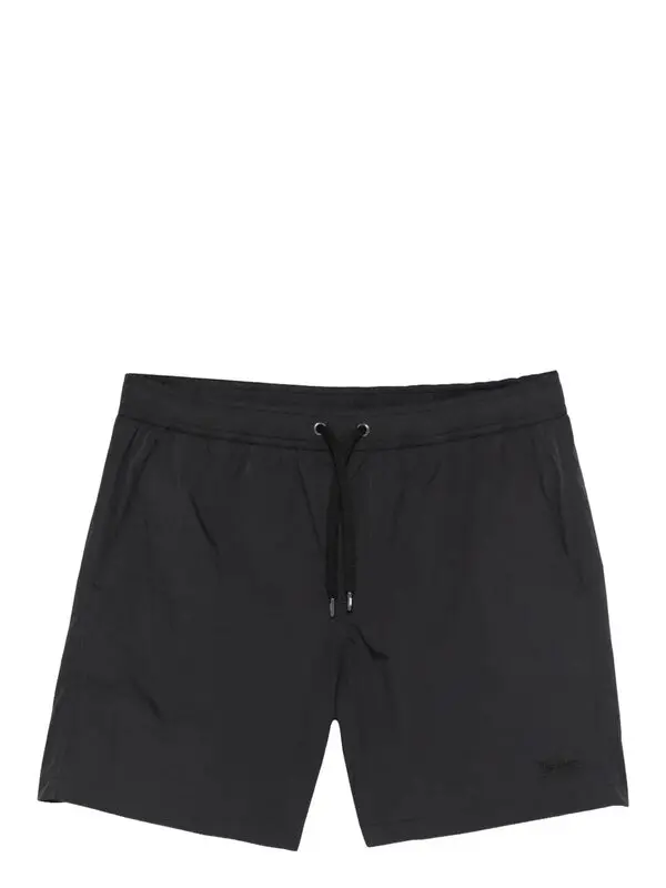 Herno Nylon Beach Shorts - Black