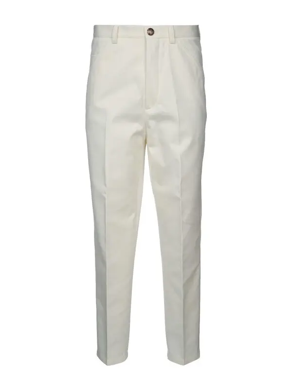 Brunello Cucinelli Co/wv Trousers - Multicolor