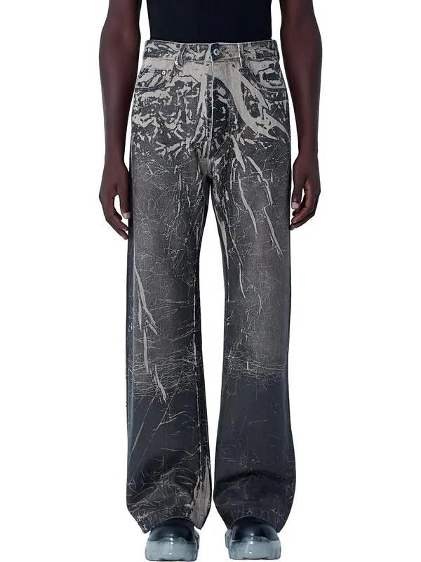 Rick Owens Geth Jeans - Black