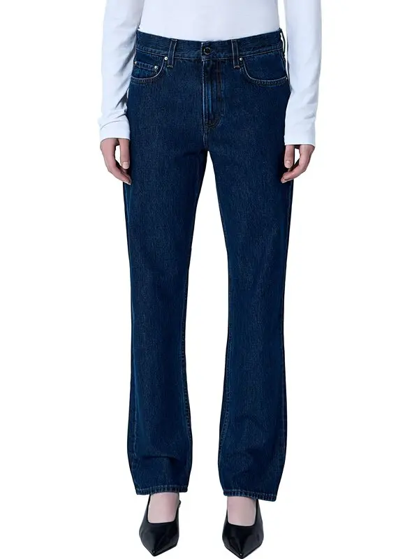 TOTEME Tapered Low-rise Jeans - Blue