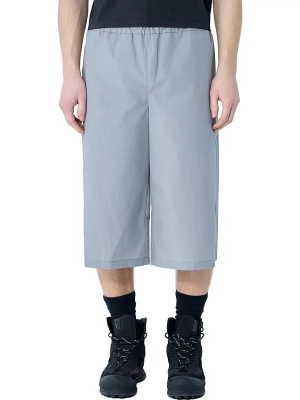 RIER Riera Poplin Bermuda Shorts - Gray