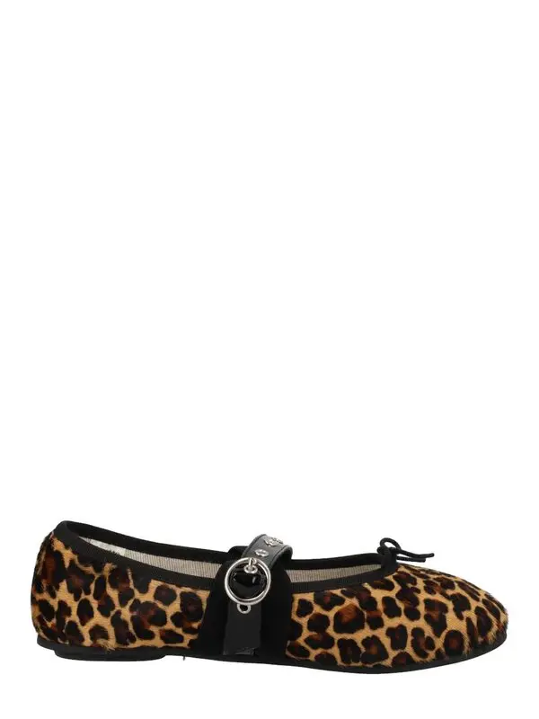 Repetto Ballerina Ballet Twist Leopard Print Flats - Multicolor