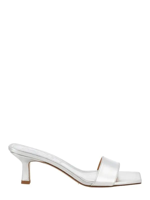 AeydĒ Gilly Heeled Sandals - Silver