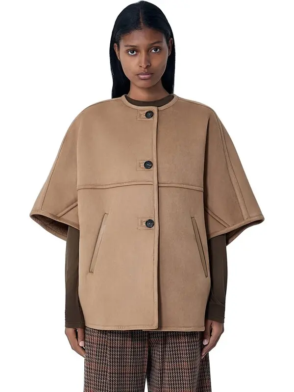 Max Mara Zaza Poncho Jacket - Multicolor
