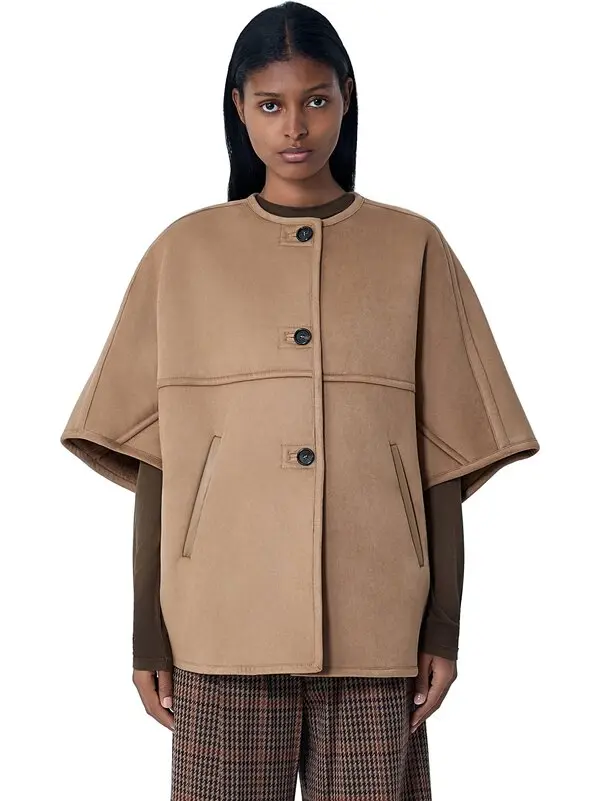 Max Mara Zaza Poncho Jacket - Multicolor
