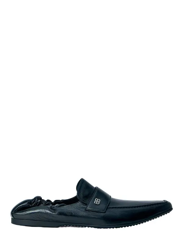 Balenciaga Palermo Bb Loafers - Black