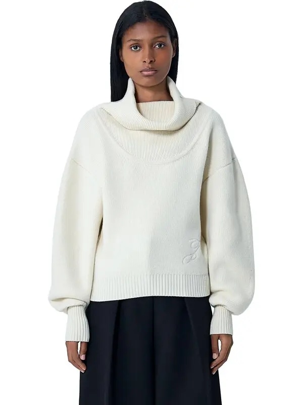 Jacquemus La Maille Pallone Sweater - White