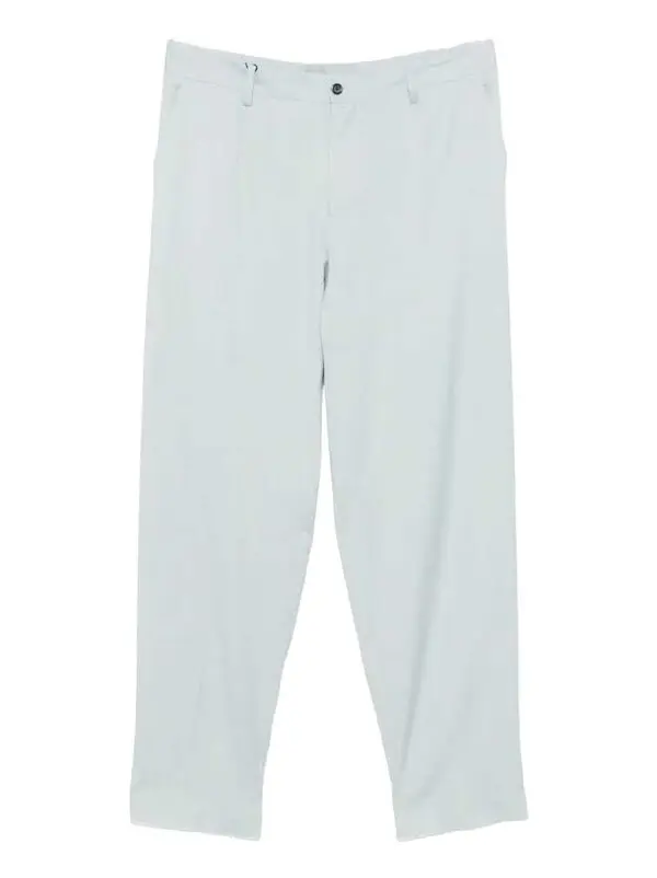 Dolce & Gabbana Shantung Viscose Trousers - Blue