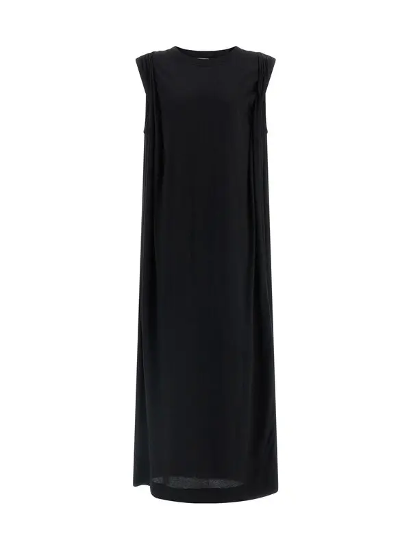 Dries Van Noten Long Hutty Dress - Black