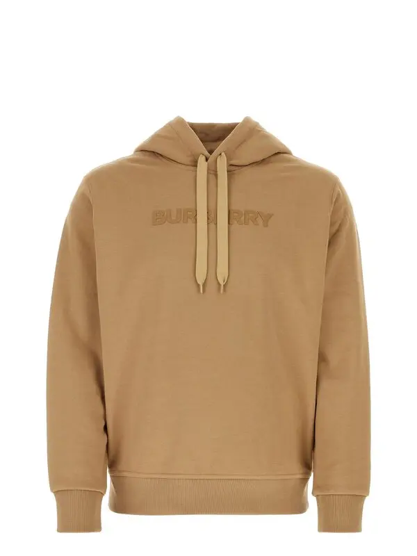Burberry Biscuit Cotton Sweatshirt - Brown