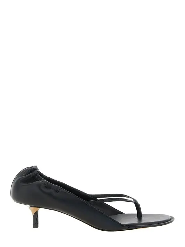 Jacquemus Les Sandales Nu-pieds B Sandals - Black