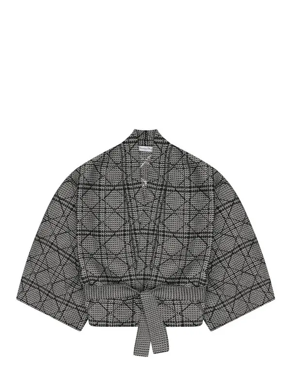 Dior Giacca Cannage Jacket - Gray