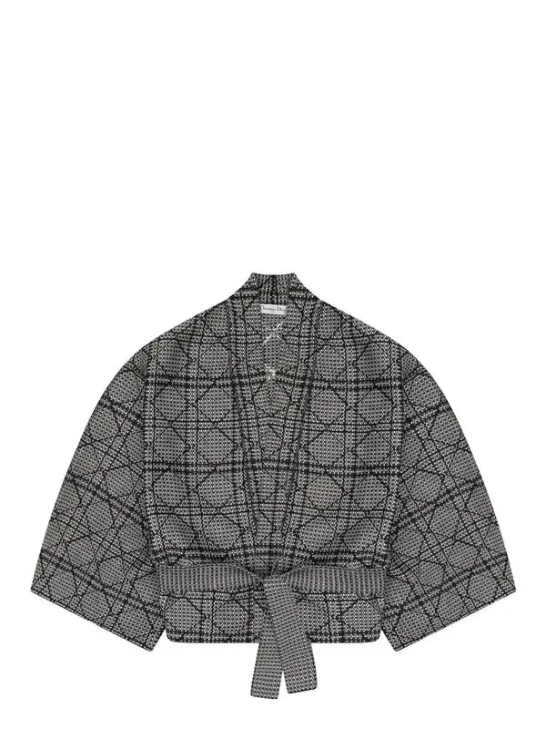 Dior Giacca Cannage Jacket - Gray