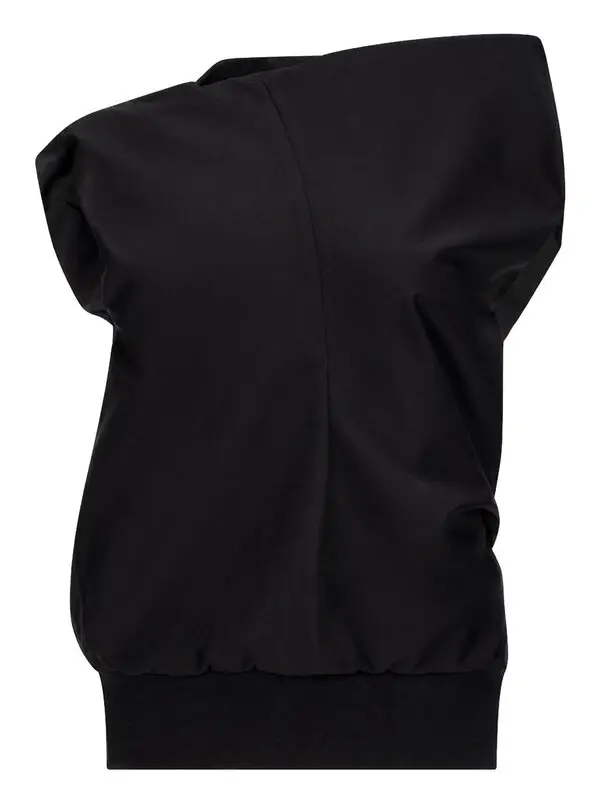 Sacai Asymmetrical Top - Black