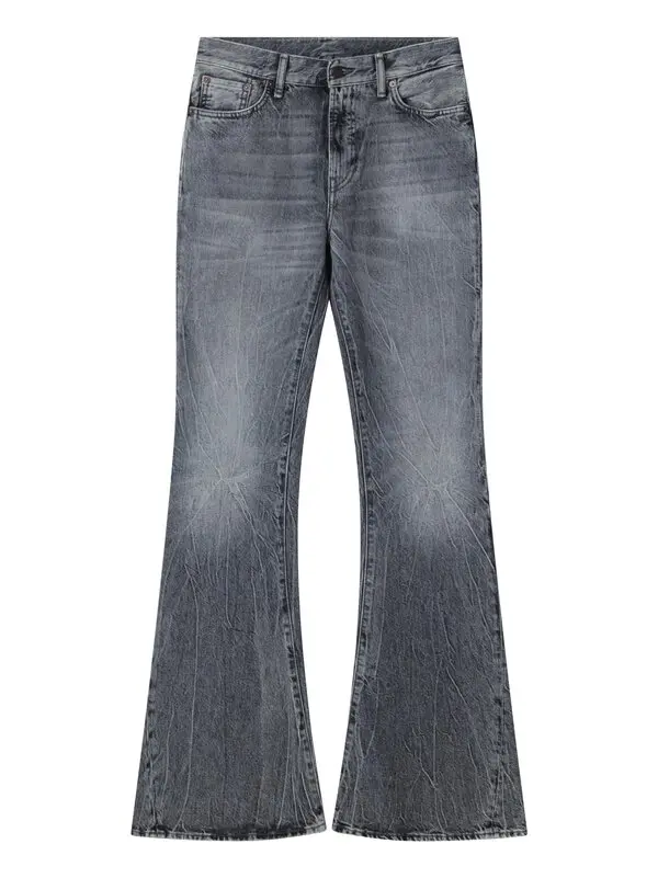 Acne Studios Faded Flared Jeans - Black
