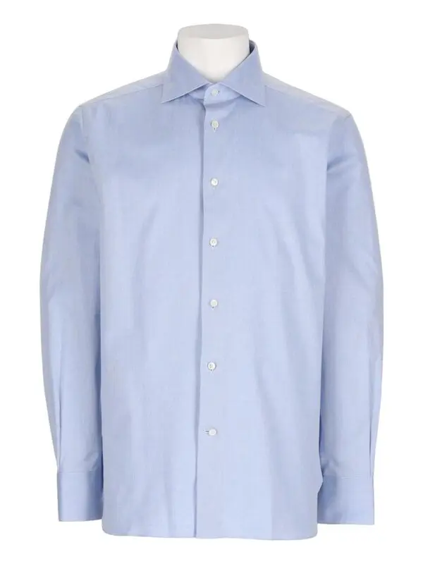 Zegna Camicia In Cotone - White