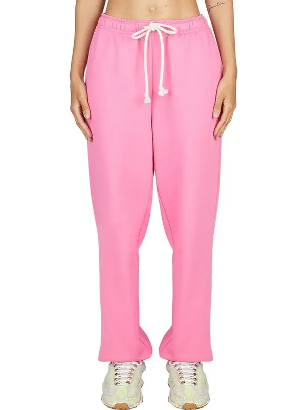 Acne Studios Face Patch Tracksuit Sweatpants - Pink