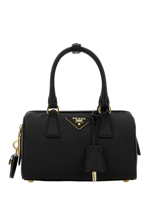 Prada Leather Handbag - Black