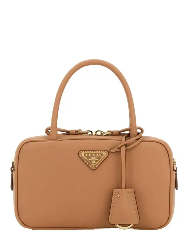 Prada Leather Handbag - Orange