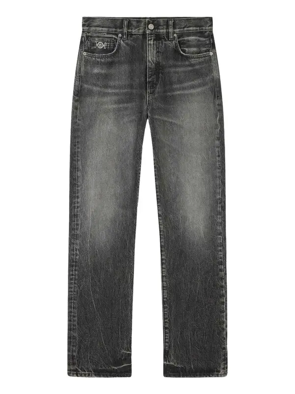 Versace With Logo Appliqu - Gray