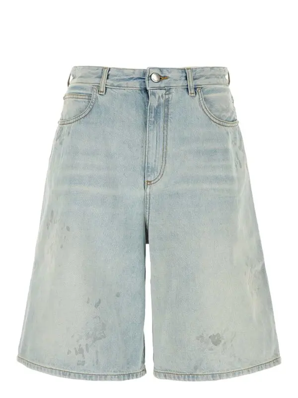 1989 STUDIO Denim Bermuda Shorts - Blue
