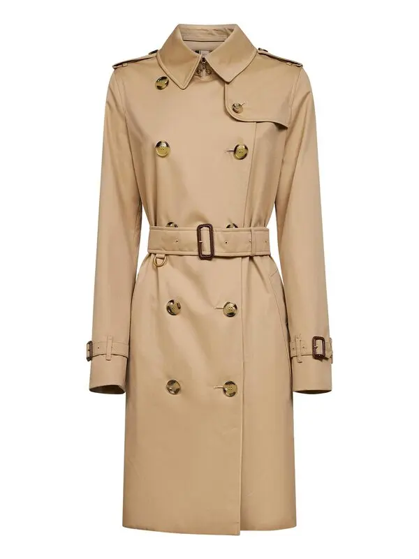 Burberry Heritage Kensington Trench Coat - Multicolor