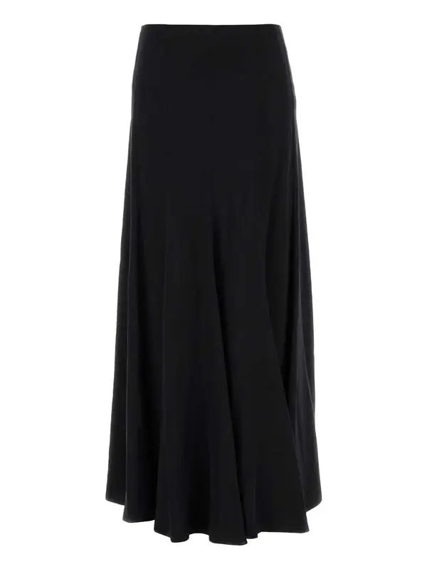 Chloé Satin Skirt - Black