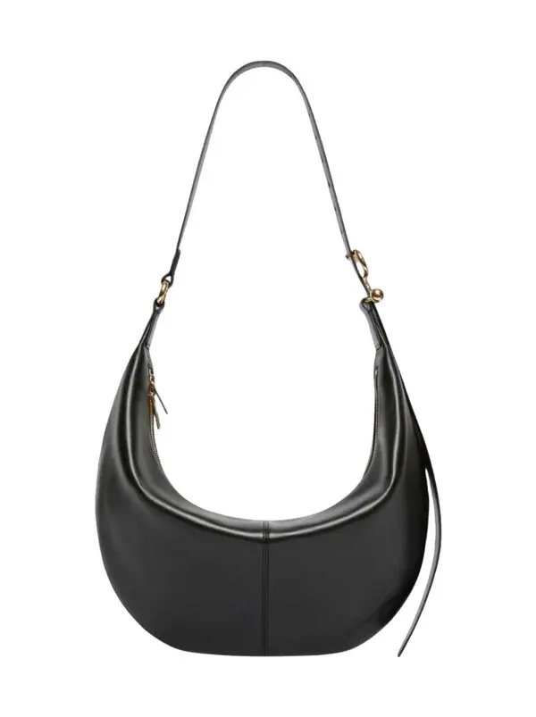 Sportmax Nappa Leather Hobo Bag - Black