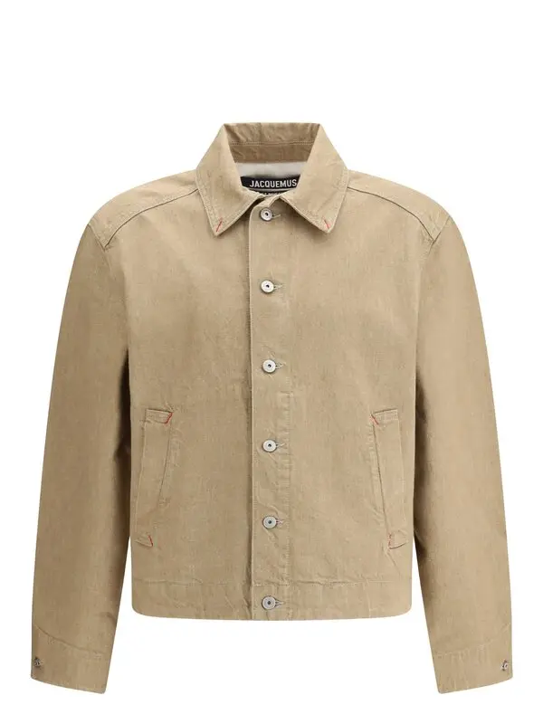 Jacquemus Mirada De-nîmes Denim Jacket - Cream