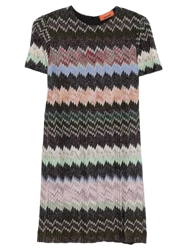 Missoni Short Zig Zag Dress - Multicolor