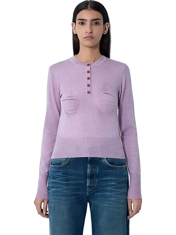 VIVIENNE WESTWOOD Virgin Wool Sweater - Pink
