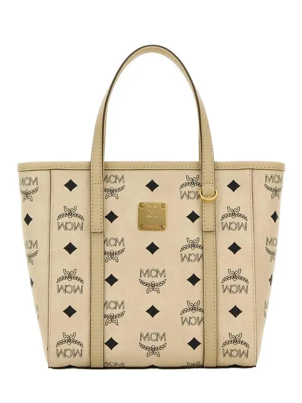 Mcm Printed Canvas Mini Tony Handbag - Multicolor