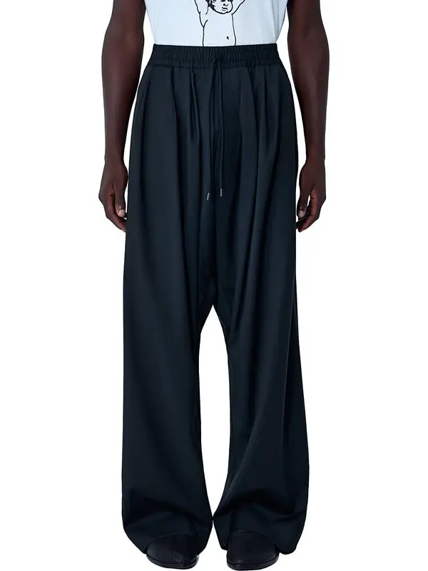 VIVIENNE WESTWOOD Balloon Wool Pants - Black